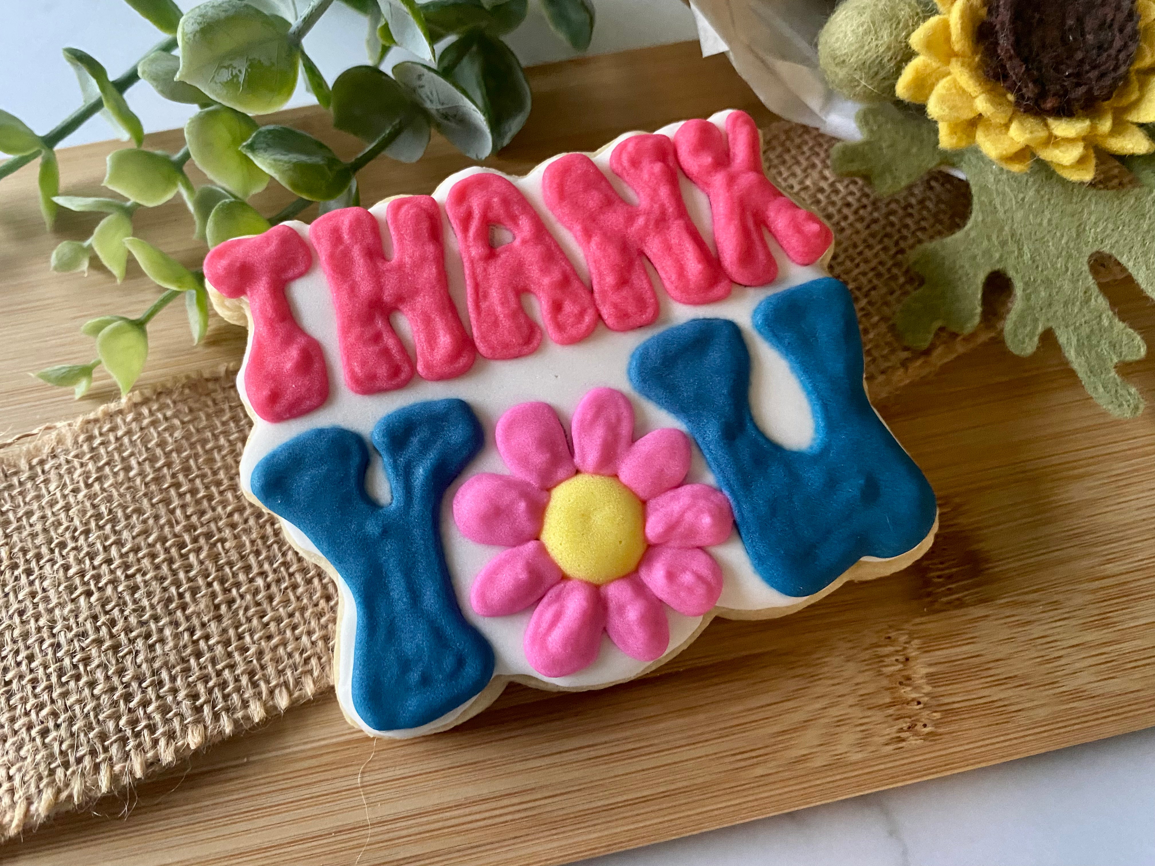 Groovy Thank you! – Lorraine's Cookies