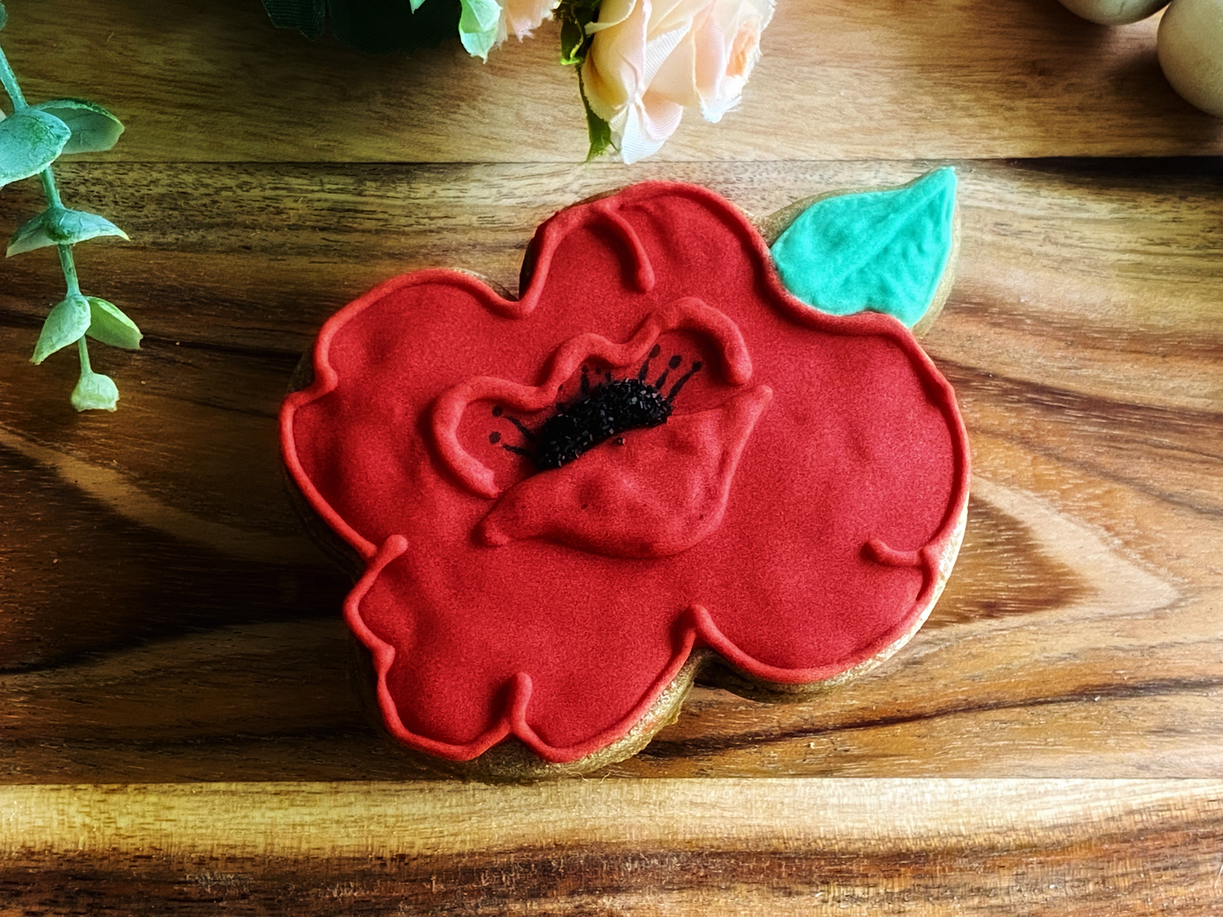poppy flower – Lorraine's Cookies